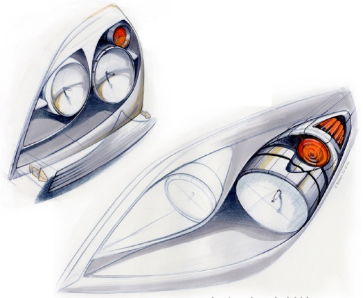 Car Headlight Design, custom design